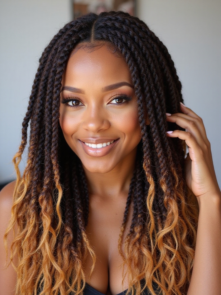 27+ Butterfly Locs Hairstyle From Textured Parts To Loose Loops