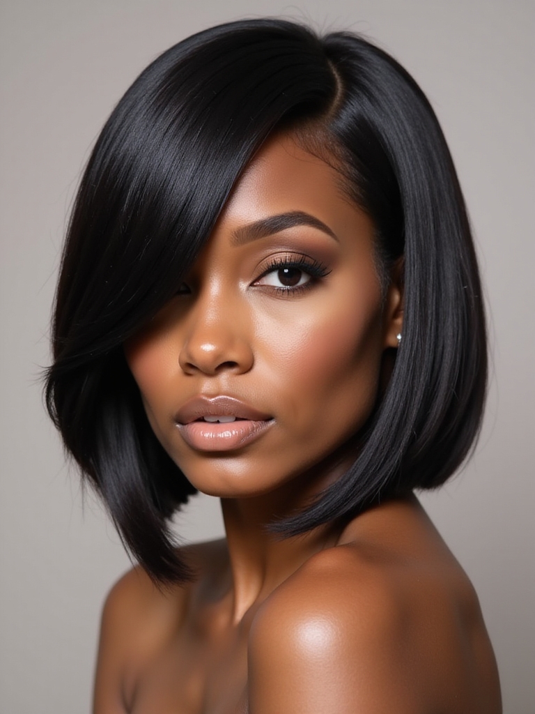 28+ Bob Hairstyles For Black Women From Silk Press To Curled Ends