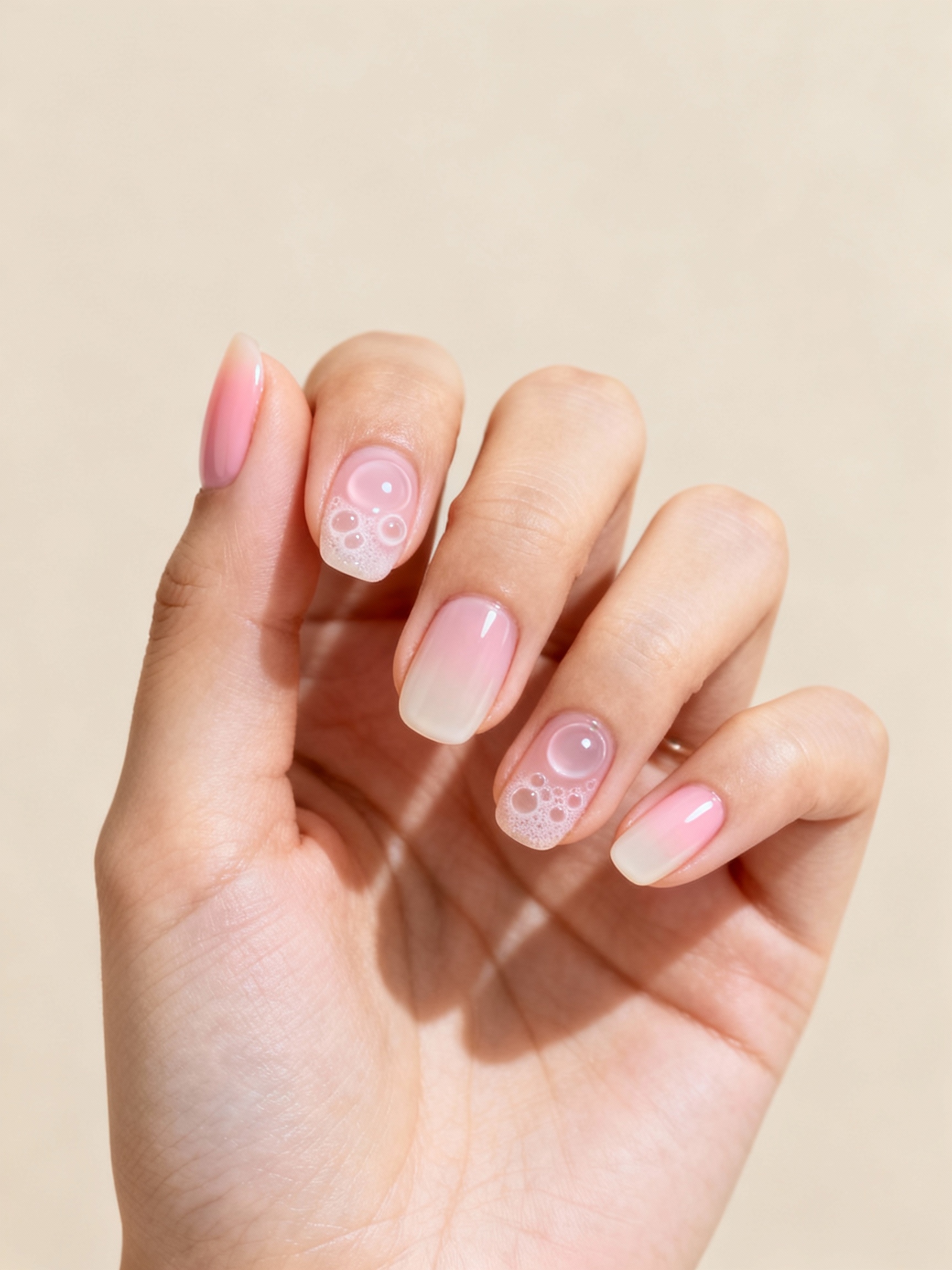 15 Bubble Bath Nail Designs Serving Clean Soft Glam